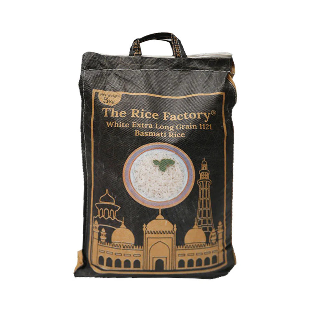 The Rice Factory Basmati Rice Extra Long Grain 1121 5kg – SehatMund ...