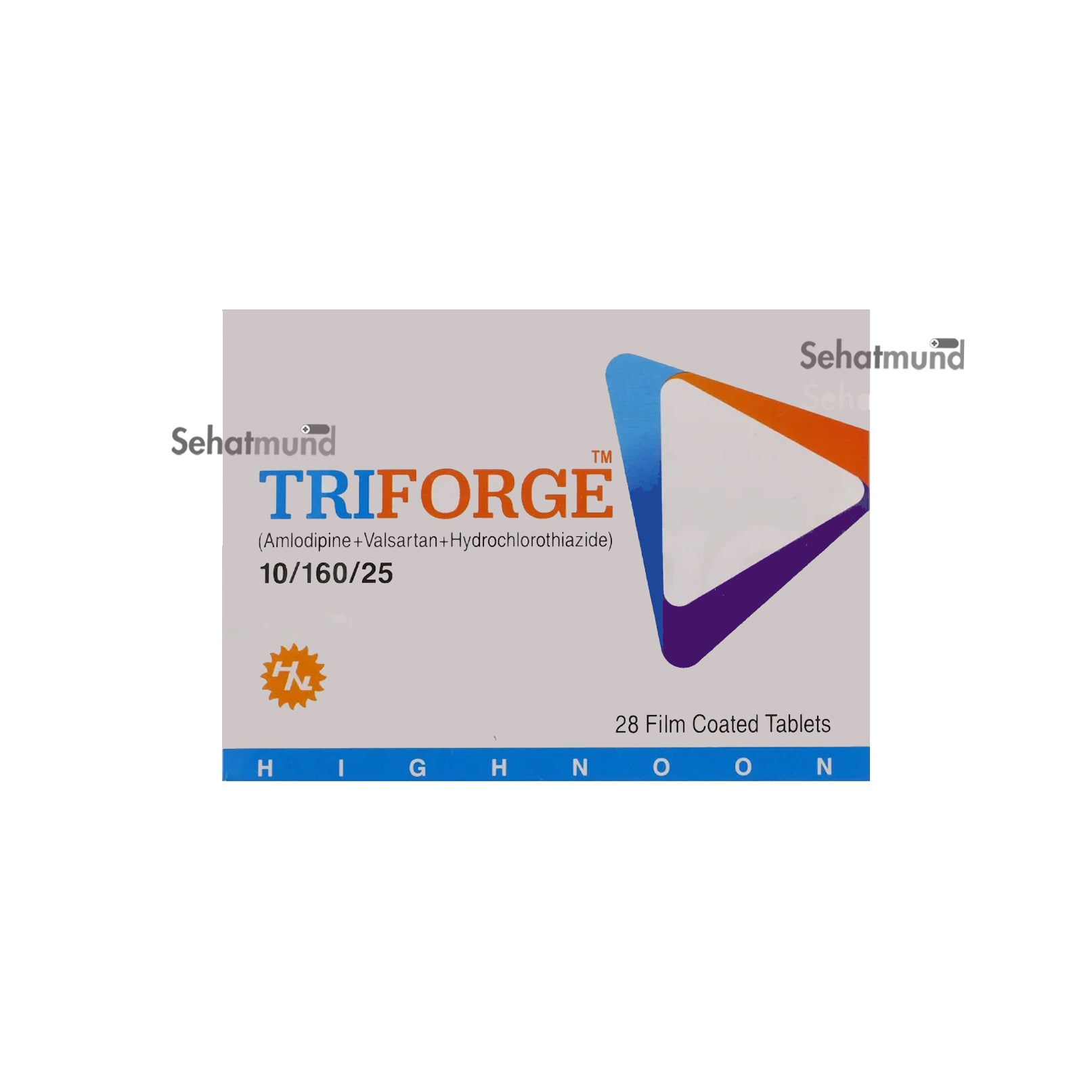 Triforge Tablets 10/160/25mg – SehatMund Online Medicine