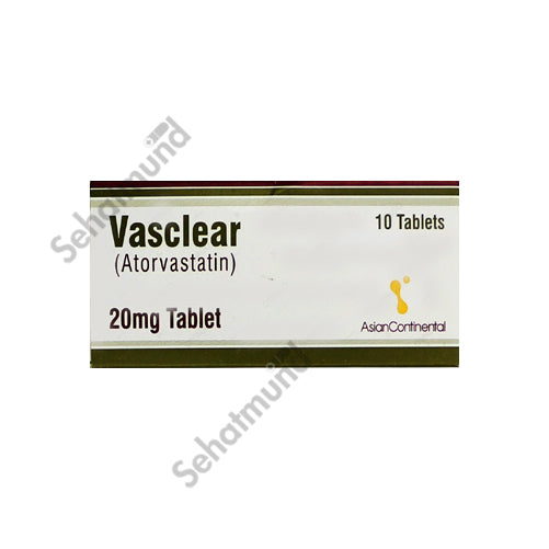 Vasclear Tablets 20mg – SehatMund Online Medicine