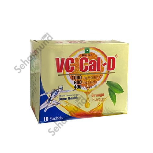 Vc Cal-D Sachets Orange Flavour – SehatMund Online Medicine