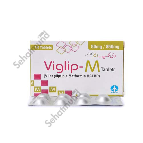 Viglip-M Tablets 50mg/850mg – SehatMund Online Medicine