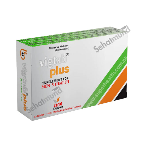 Vigtab Plus Capsules – SehatMund Online Medicine