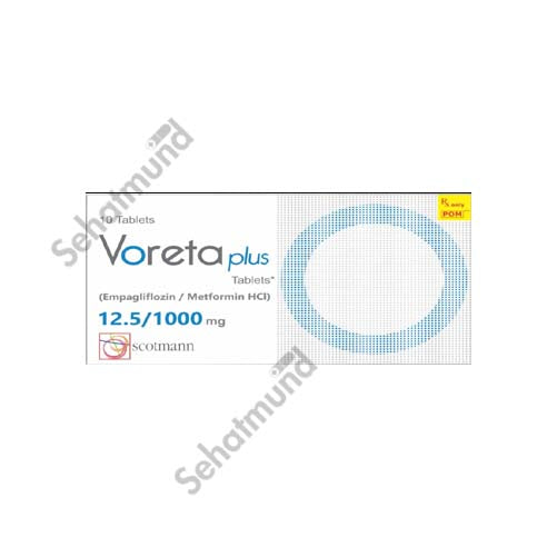 Voreta Plus Tablets 12.5 mg/1000mg – SehatMund Online Medicine