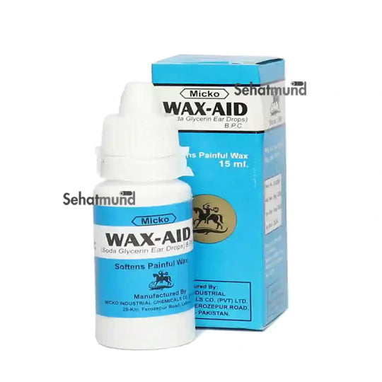 Wax Aid Ear Drops Micko 15ml – SehatMund Online Medicine