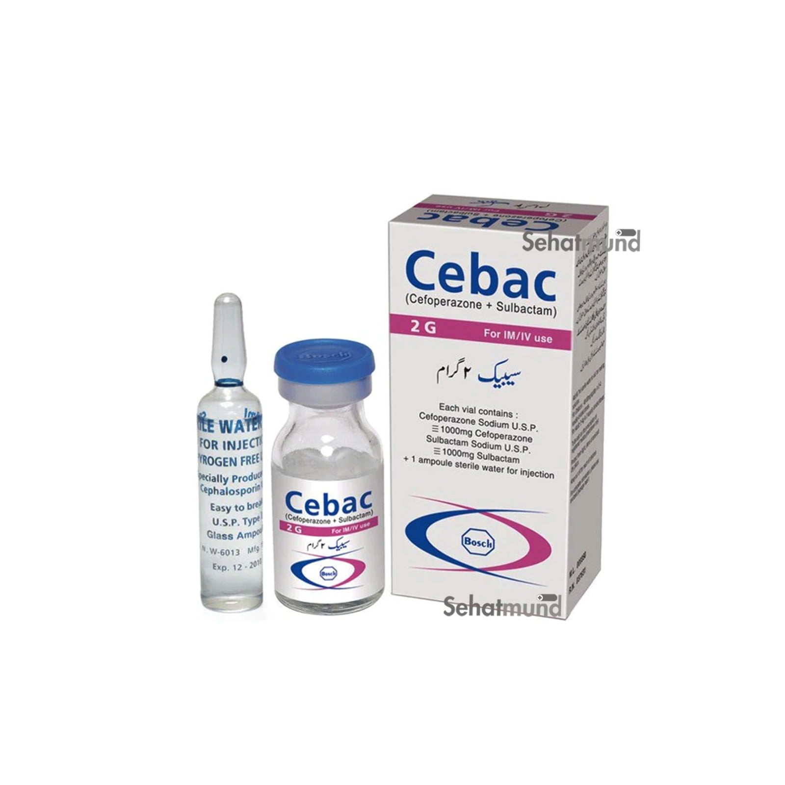 Cebac Injection 2g – SehatMund Online Medicine