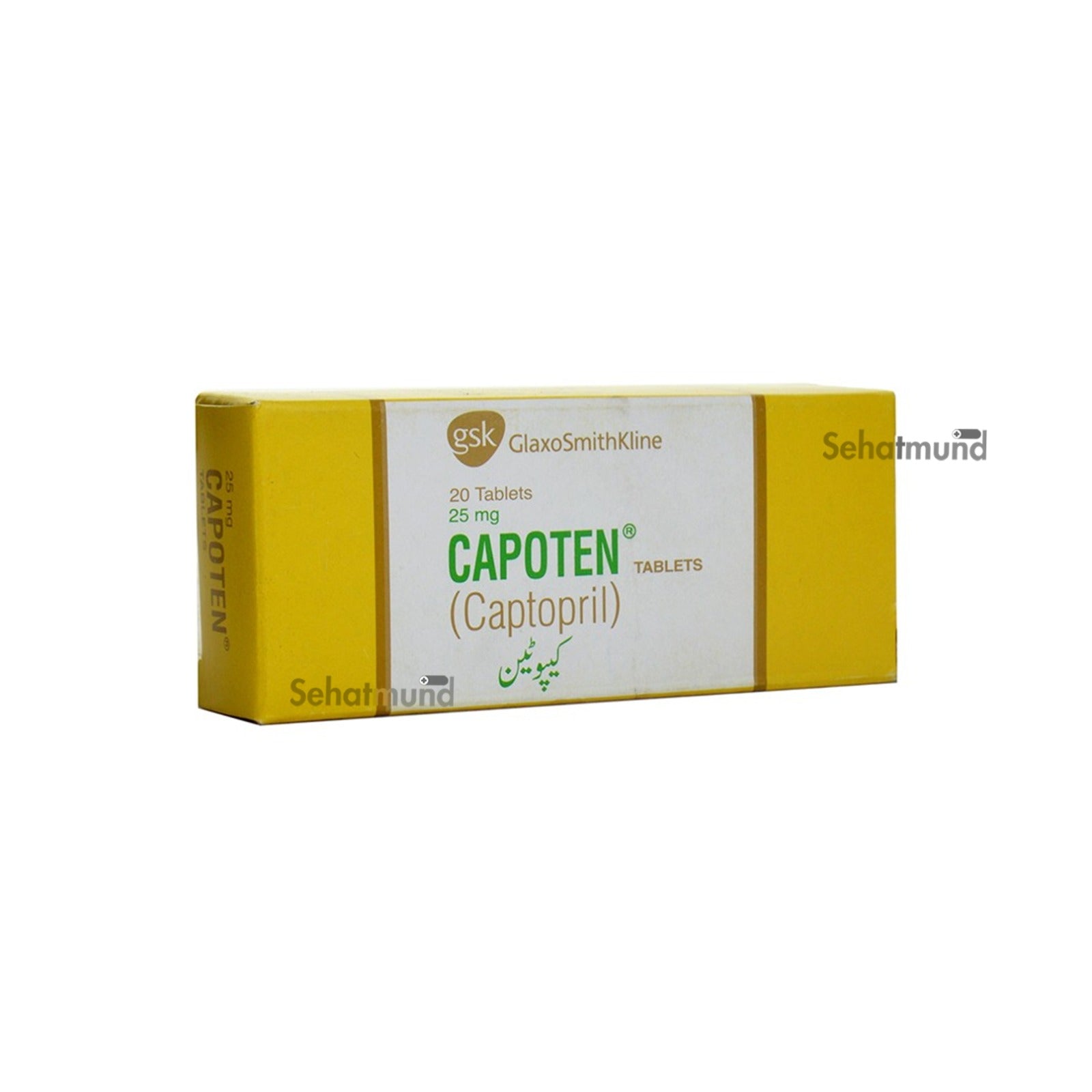 Capoten Tablets 25mg – SehatMund Online Medicine