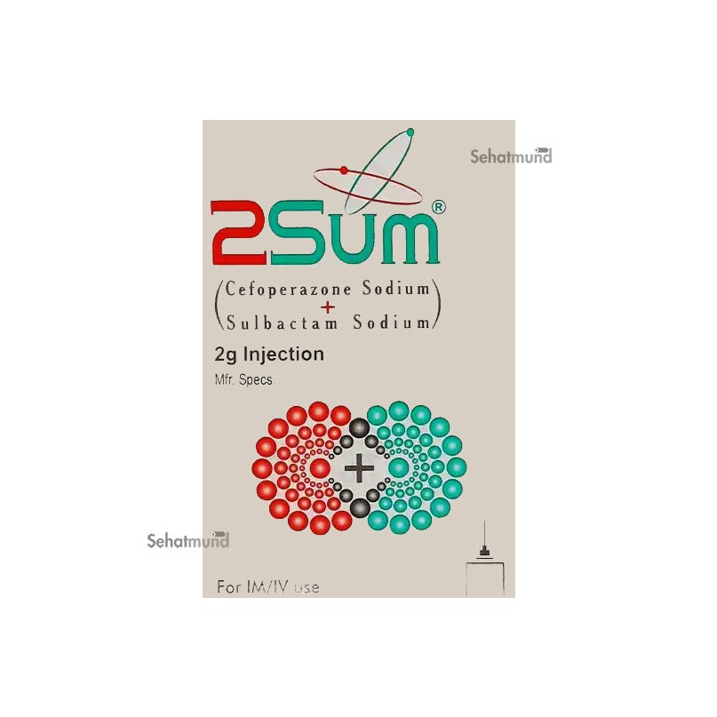 2Sum Injection 2g – SehatMund Online Medicine