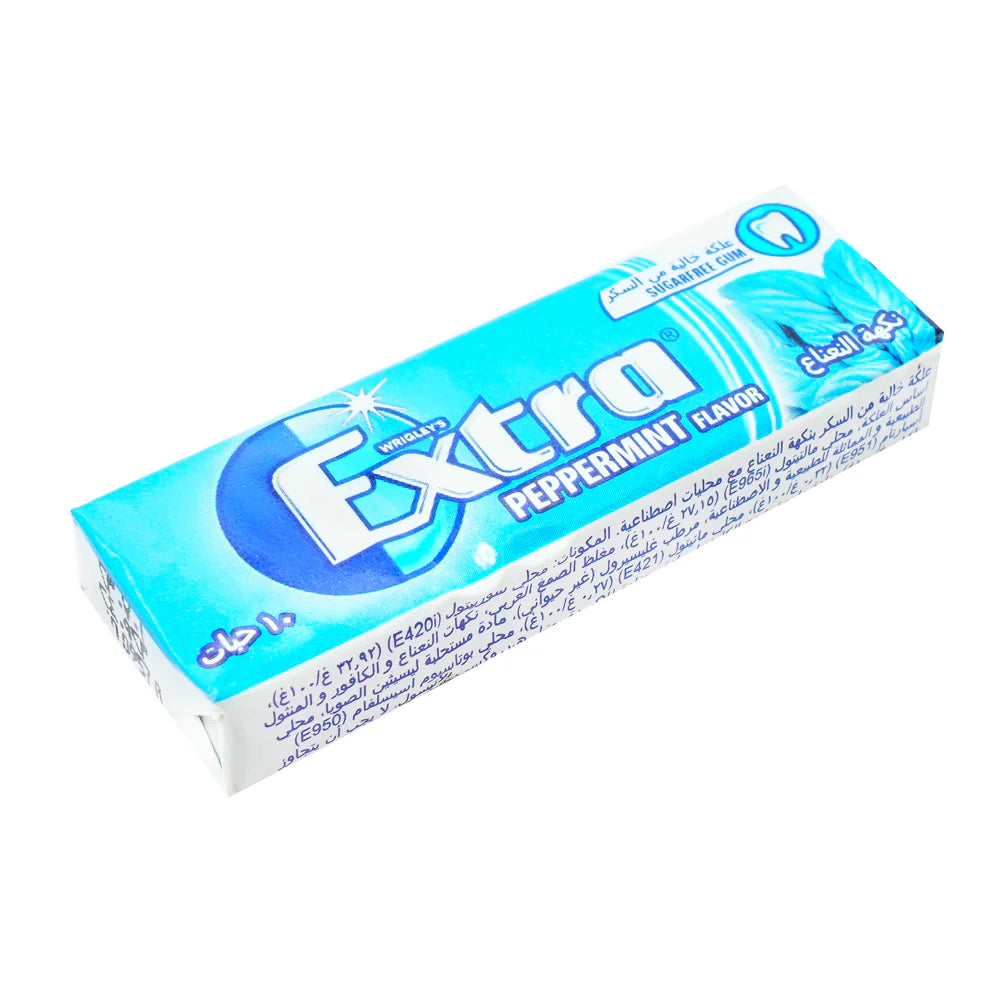 Wrigleys Extra Gum Peppermint Sugar Free 14g – SehatMund Online Medicine