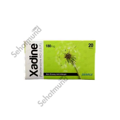 Xadine Tablets 180mg – SehatMund Online Medicine