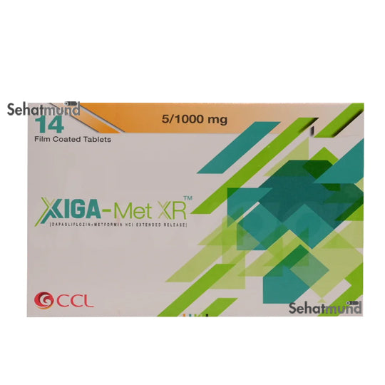 Xiga Met Xr Tablets 5/1000mg – SehatMund Online Medicine