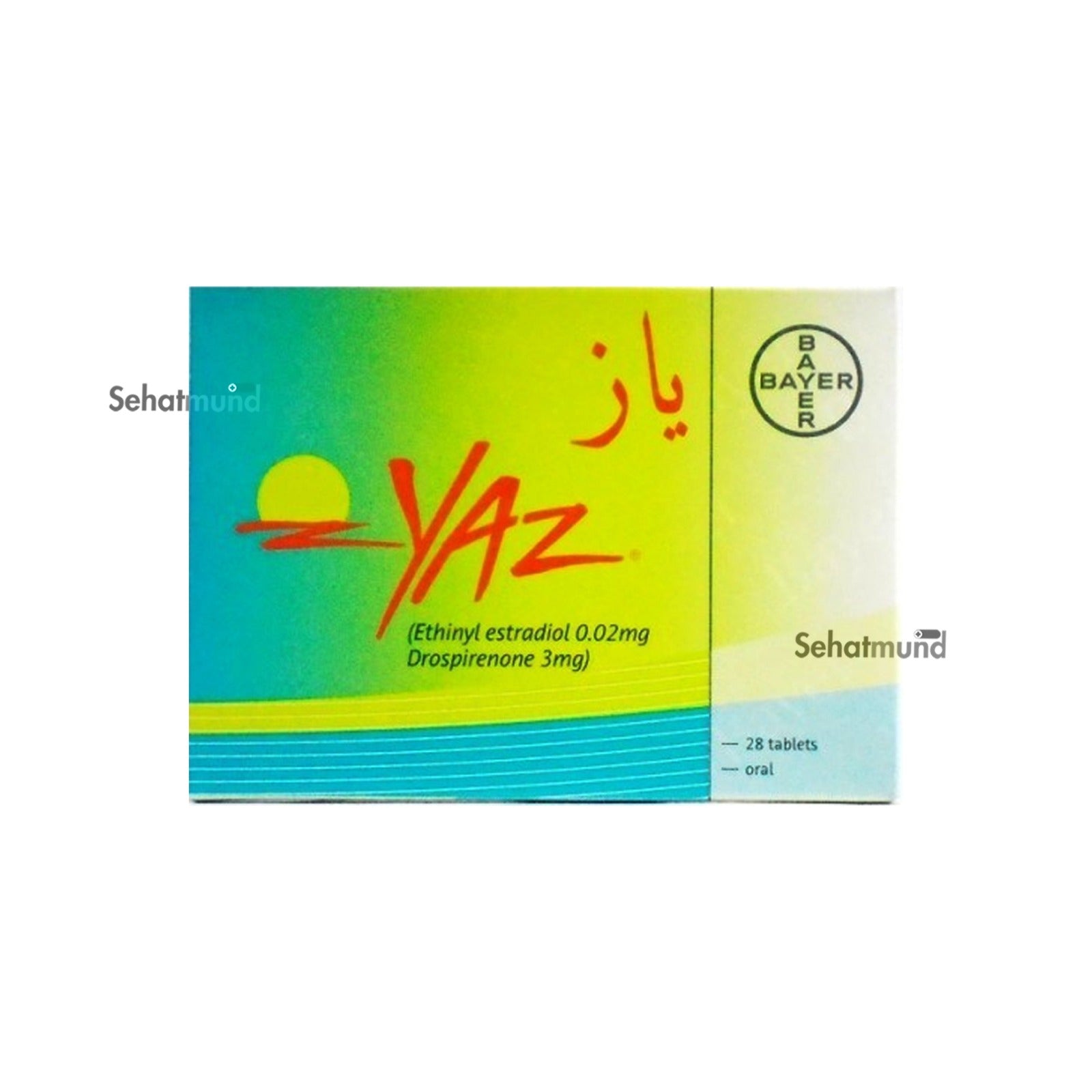 Yaz Tablets 0.02mg/3mg – SehatMund Online Medicine