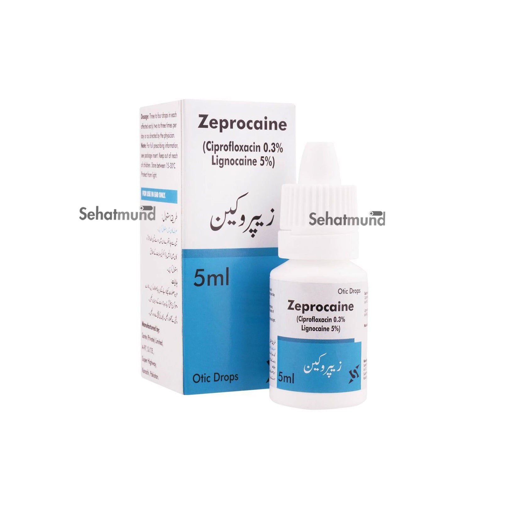 Zeprocaine Ear Drop 5ml – SehatMund Online Medicine
