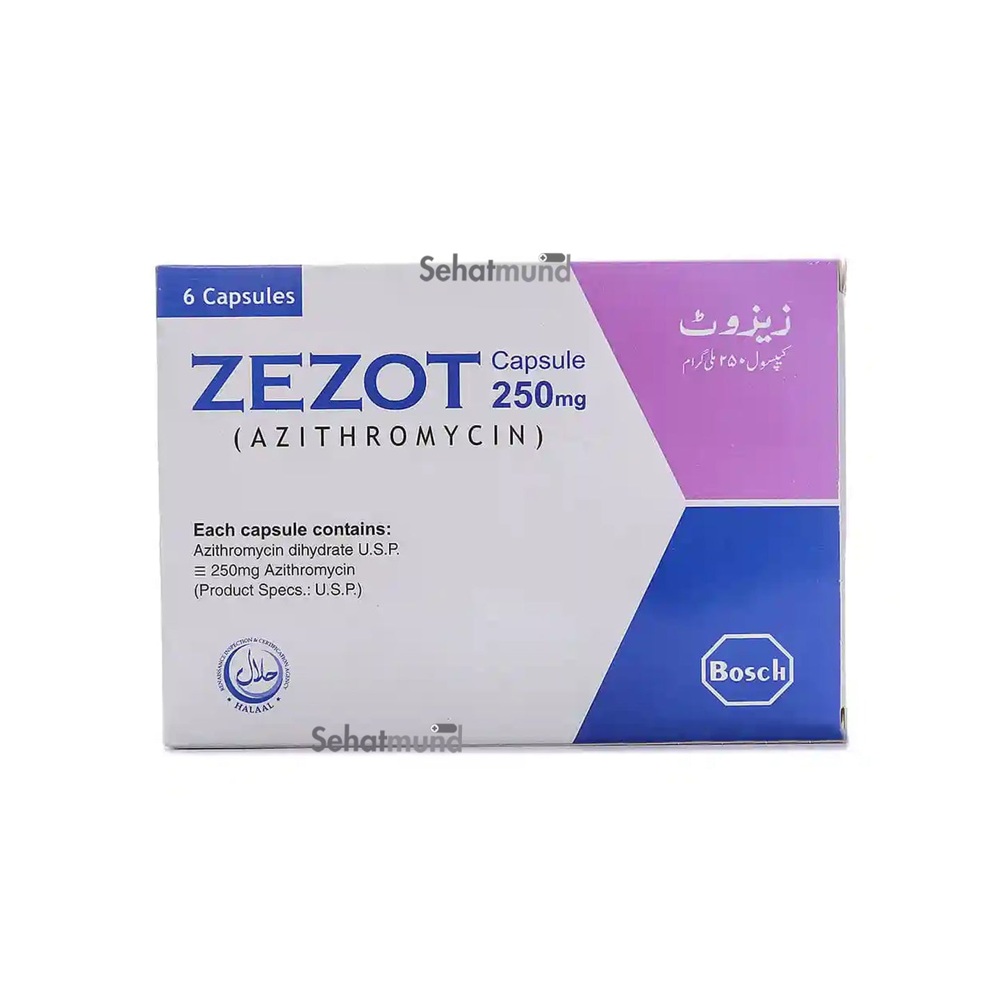 Zezot Capsules 250mg – SehatMund Online Medicine