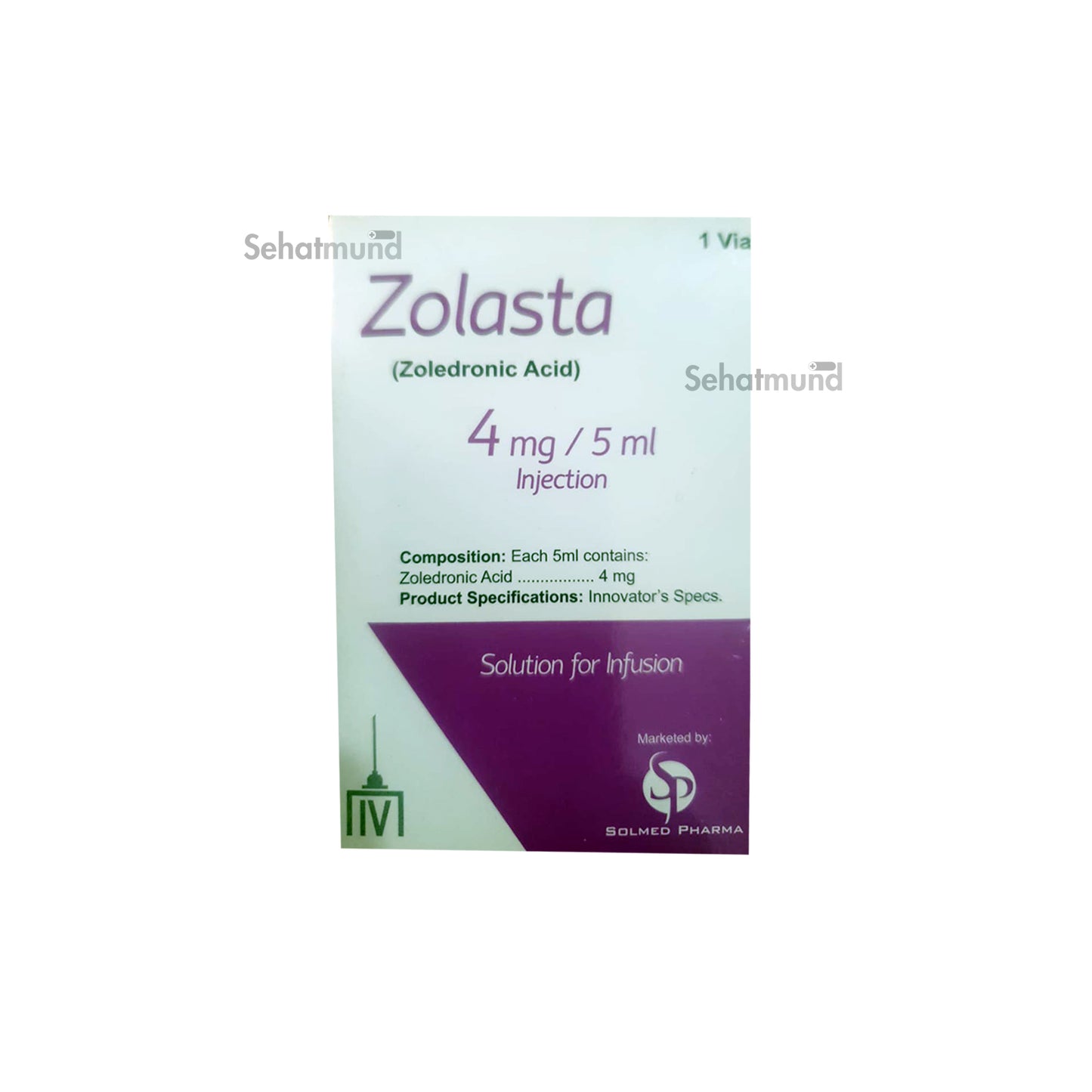 Zolasta injection 4mg/5ml – SehatMund Online Medicine