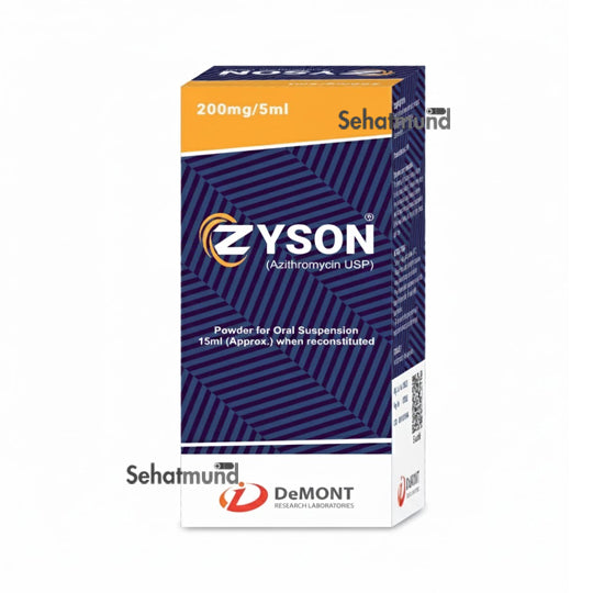 Zyson Syrup 200mg/5ml – SehatMund Online Medicine